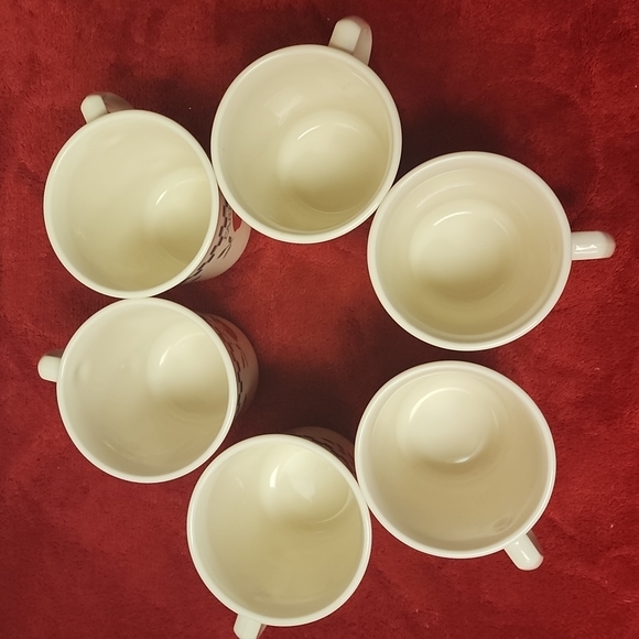 Corningware | Dining | Vintage Set Of 6 Corning Coffee Mugs Made In Usa ...